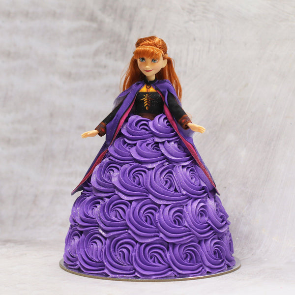 Anna Frozen 2 Doll Cake The Cupcake Queens