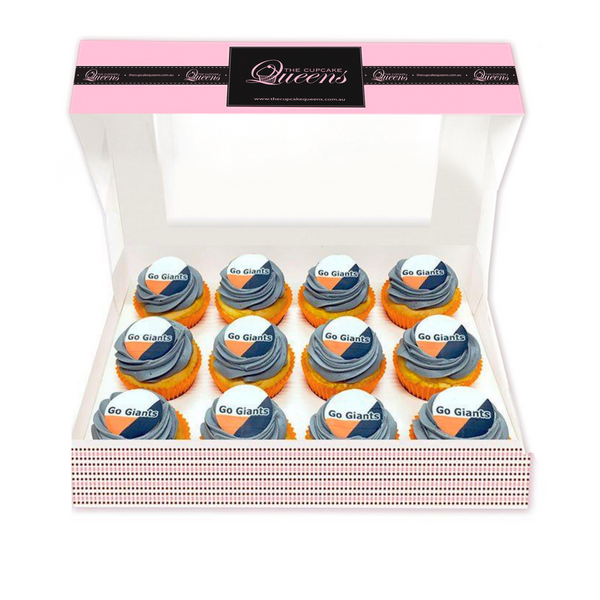 Go Giants - Football Cupcakes - The Cupcake Queens