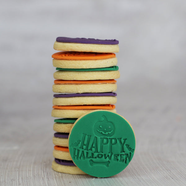 Halloween Shortbread Cookies - The Cupcake Queens