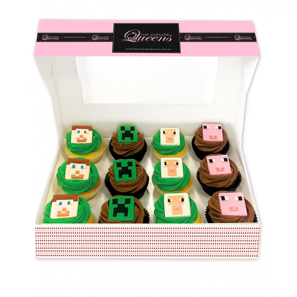Minecraft Cupcake Verpackungen Minecraft Pennenetui Voor Kinderen,