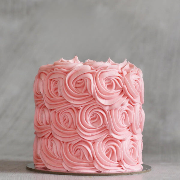 Pink Swirl Cake - The Cupcake Queens